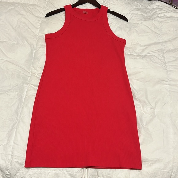 Aritzia | Dresses | Stretchy Ribbed Bodycon Mini Dress | Poshmark